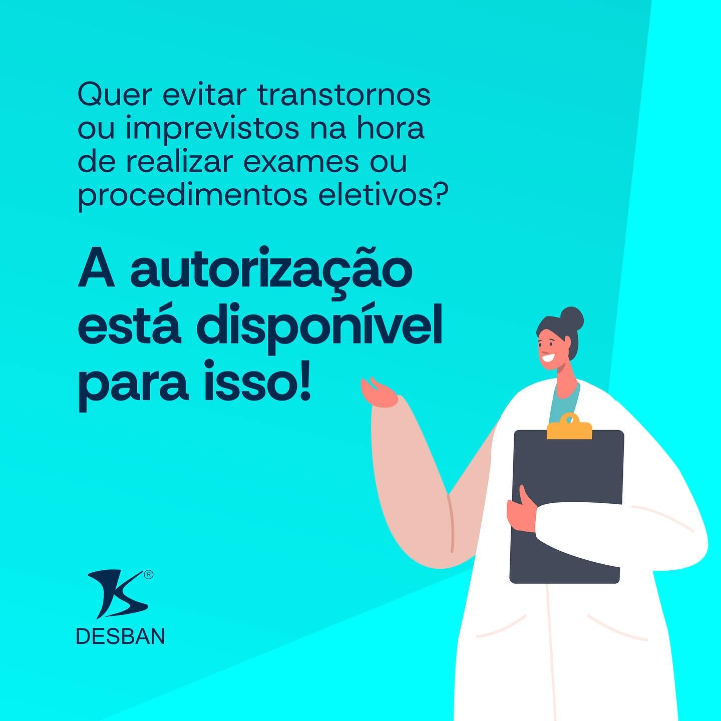 Autorização de exames - Desban