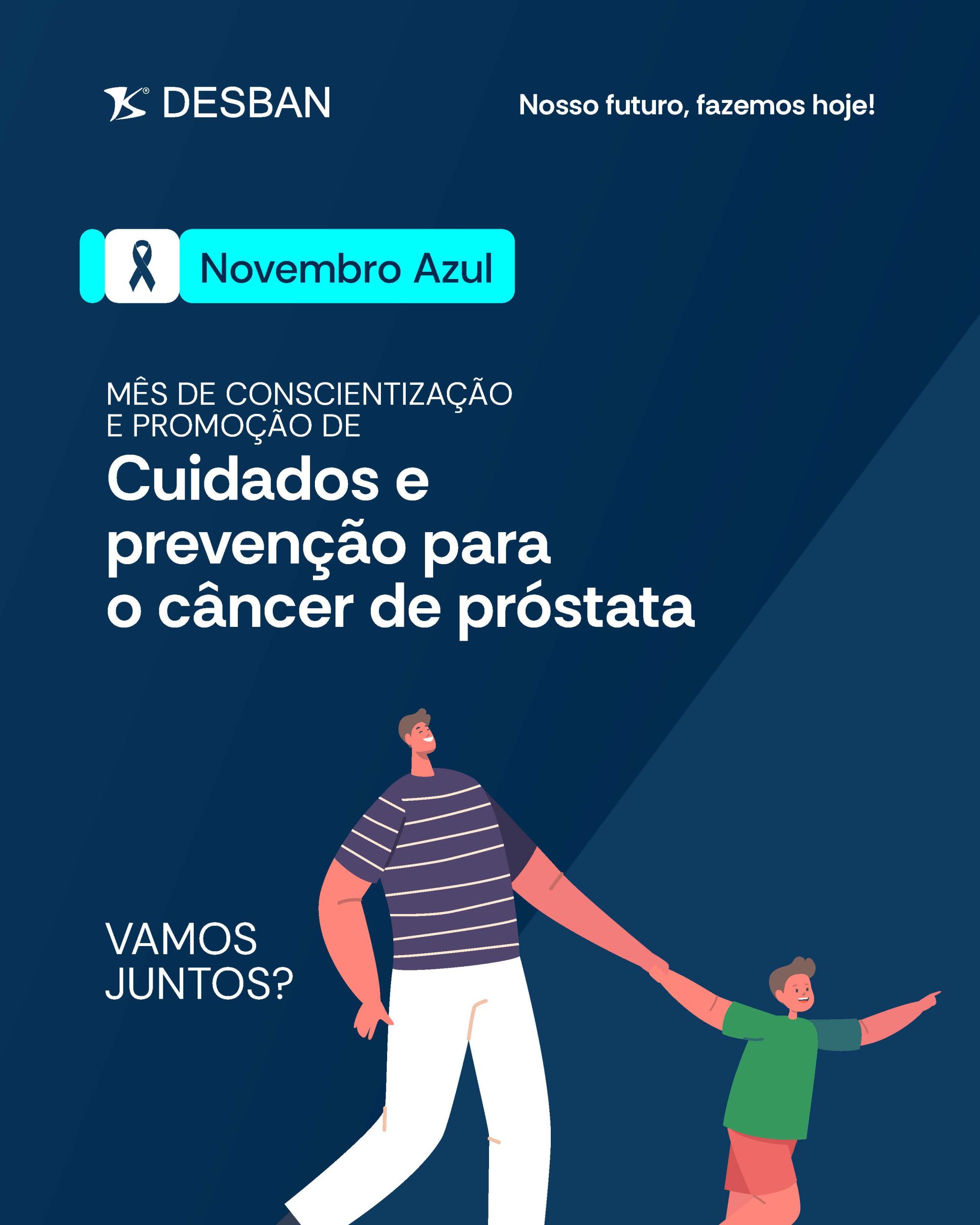 Cuidados e prevenção para o câncer de próstata - Desban