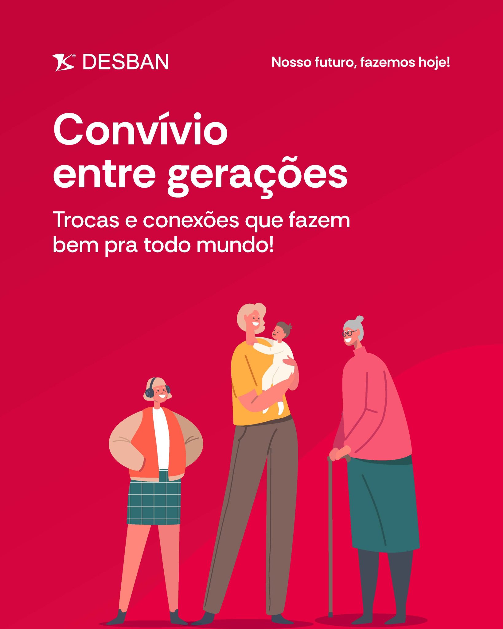 Convívio entre gerações - Desban